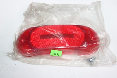 NEW OVAL LENS RED SIGNAL-STAT # 77-600 SAE-P2A 78 | eBay
