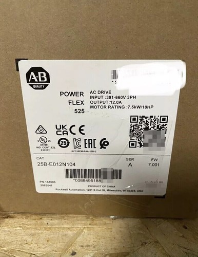 25B-E012N104 AB PowerFlex 525 7.5kW (10Hp) AC Drive 25B-E012N104 | eBay