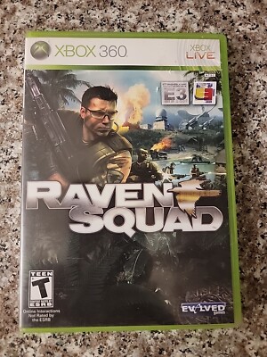 Raven Squad Xbox 360 Rated T For Teen, COMPLETE, CD MANUAL & CASE ...