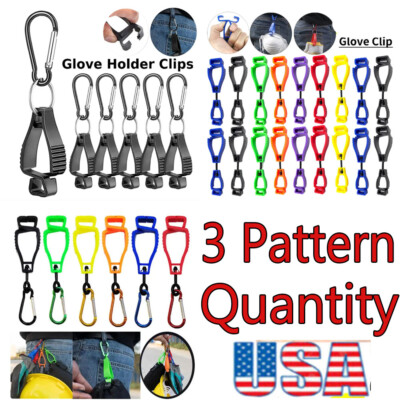1-20PCS Glove Clip Holder Hanger Guard Labor Work Clamp Grabber Catcher ...