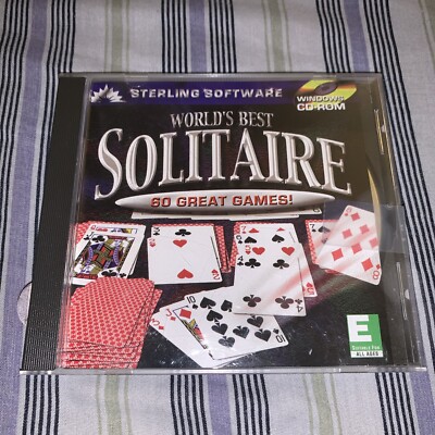 World's Best Solitaire 60 Great Games For PC Windows 95/98 | eBay