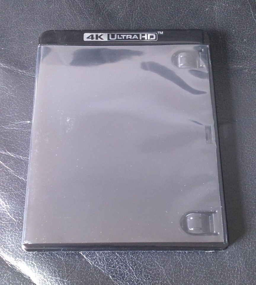 5 x Amaray Black 4K UHD Blu Ray 3-Disc Cases (14 mm Spine Replacement ...