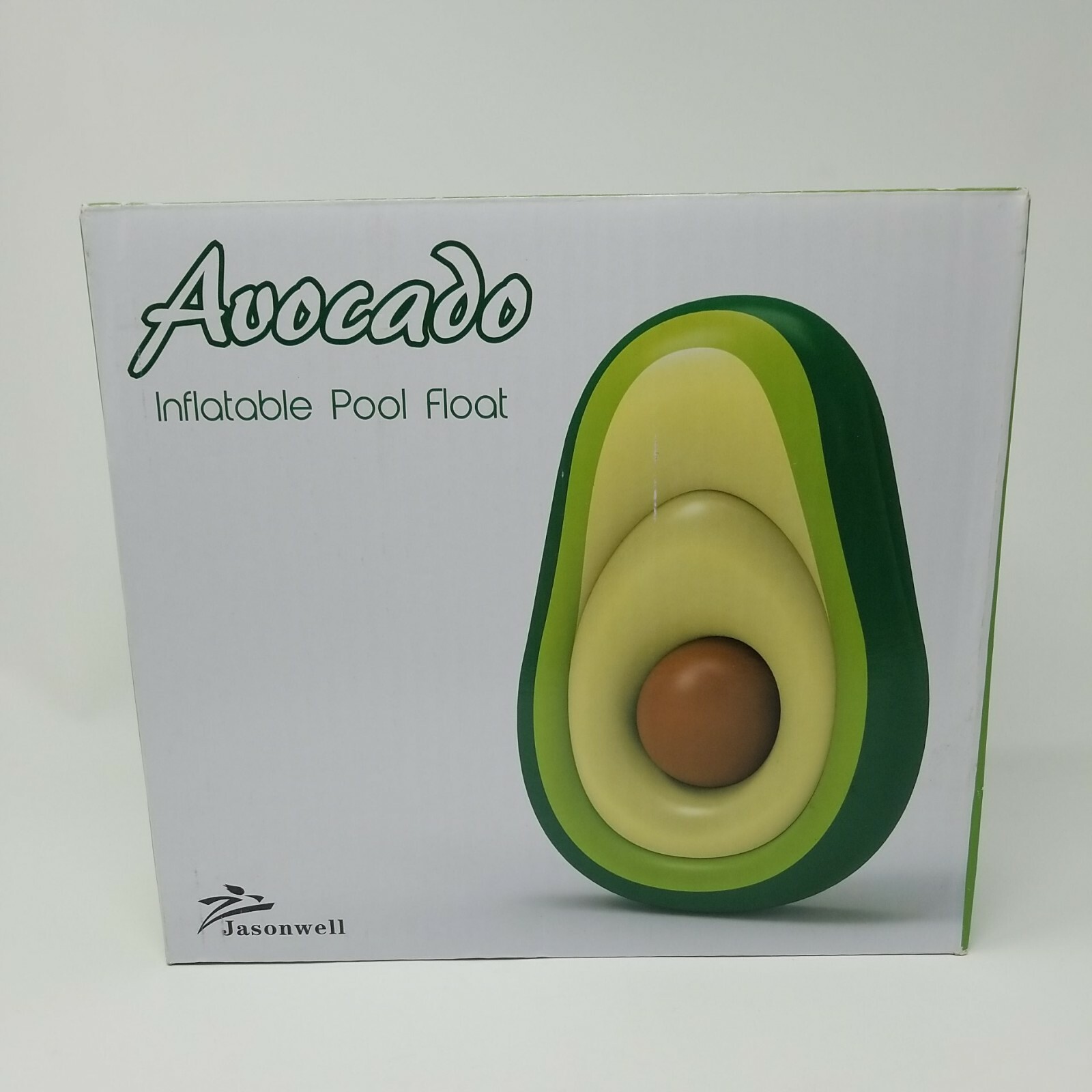 Jasonwell Inflatable Avocado Pool Float Floatie with Ball Water Fun ...