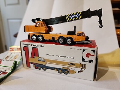 Grip Zechin #14 KATO CRANE Wheeler 1:140 New In Box, Catalog Made In ...