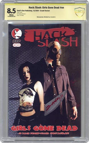 Hack Slash Girls Gone Dead #0B CBCS 8.5 SS Tim Seeley 2004 18-088C948 ...