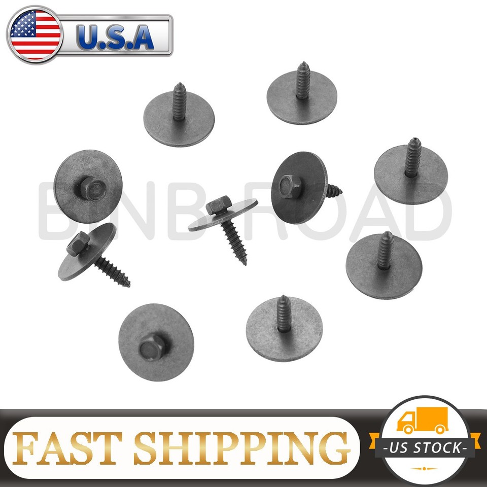 10x Under Engine Sheet Metal Under Cover Screw 0019906036 For Benz W203 ...