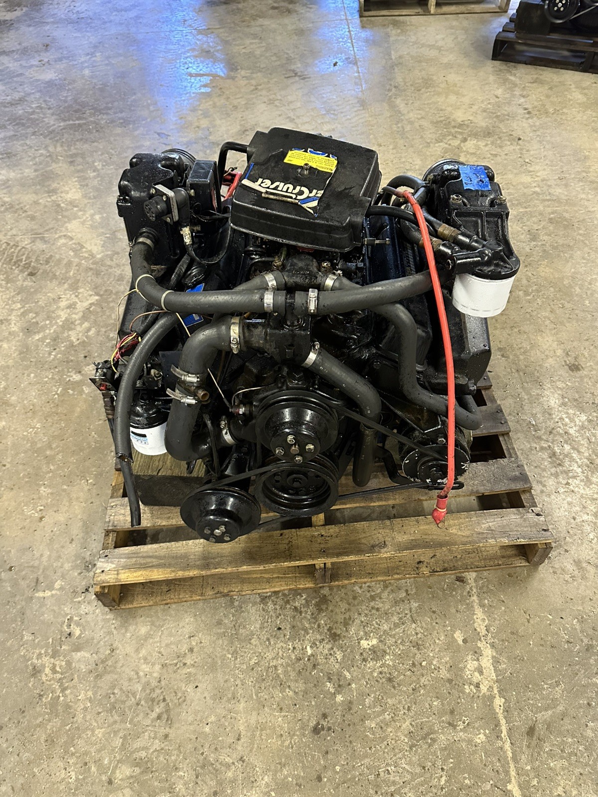 MerCruiser Marine 5.7 350 V8 Blue Water Inboard Engine FRESH WATER Drop ...