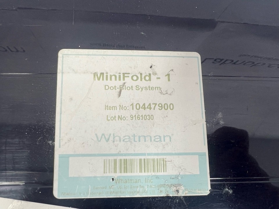 Cytiva Whatman™ Complete Dot Blot System | Spot-Blot Minifold™ I ...