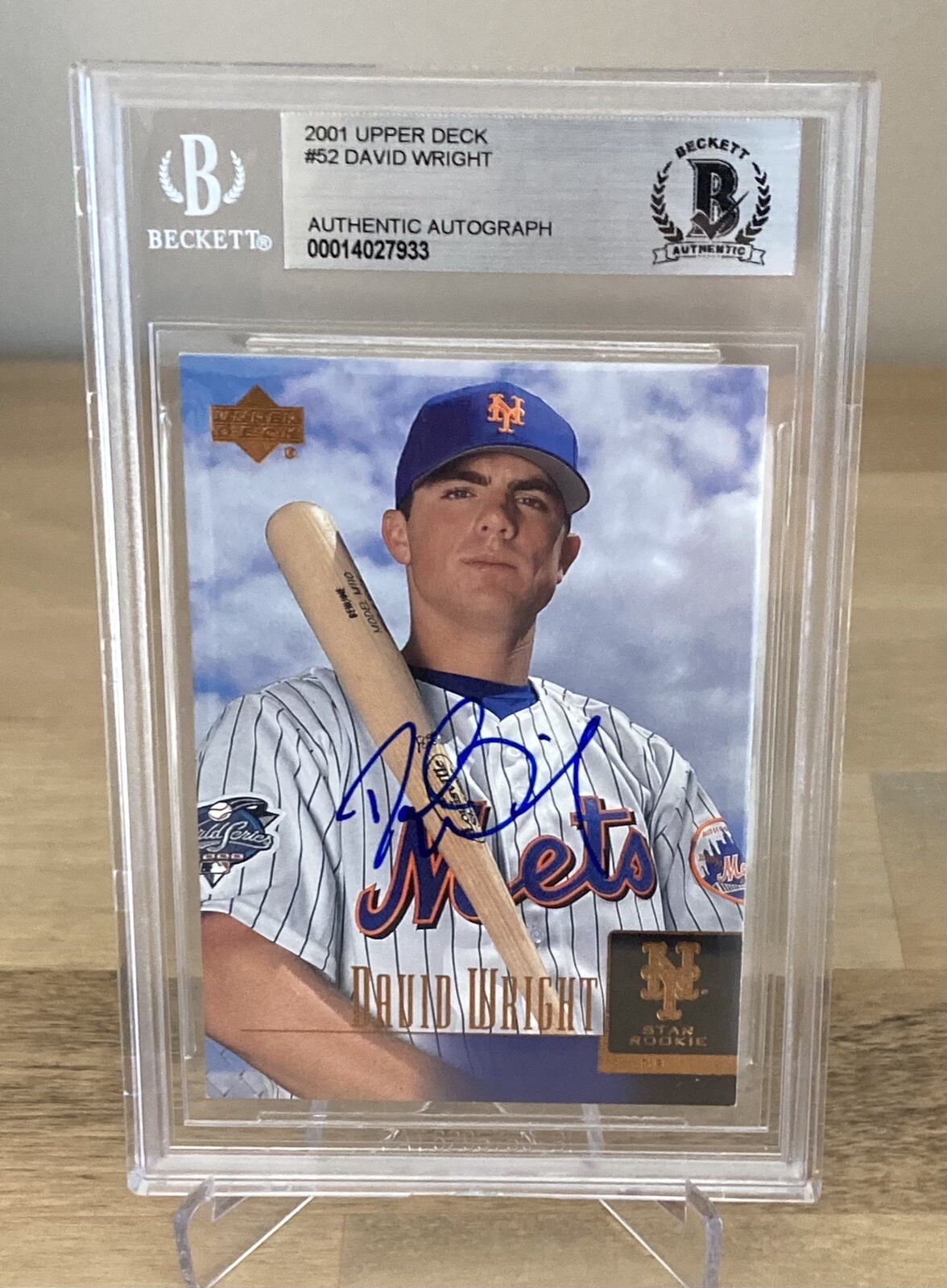 David Wright Autographed Memorabilia | Signed Photo, Jersey ...