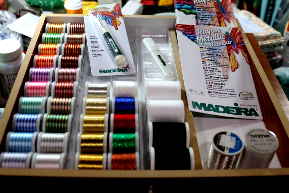 Madeira Thread Treasure Chest Full Thread Set BRAND NEW Complete 2 ...