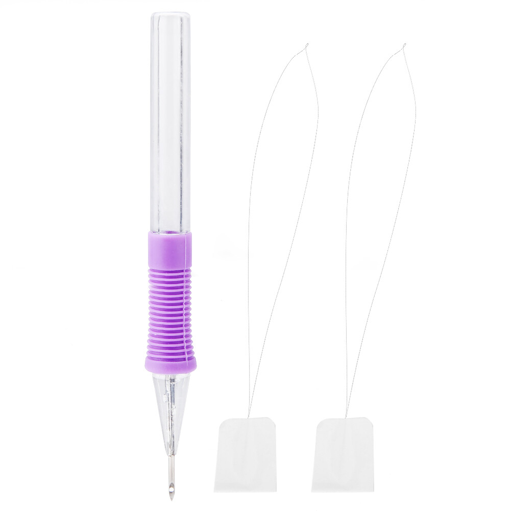DIY Embroidery Tool Stitch Pen Stitching Punch Pins Stitch Sewing ...