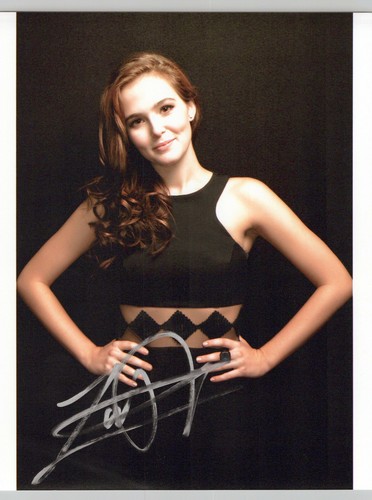Zoey Deutch glamour shot autographed photo signed 8x10 #2 | eBay