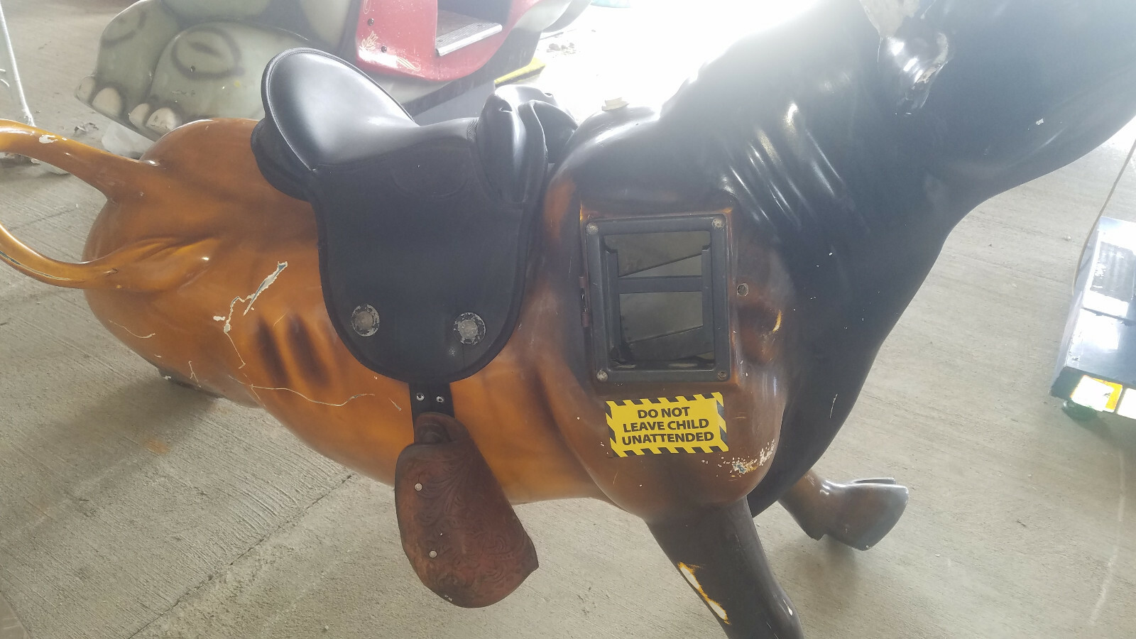 Mossy Oak Mudslinger Bull Kiddie Ride - Bull ONLY | eBay