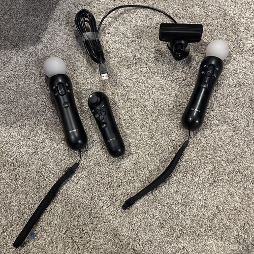 PlayStation Move Bundle PS3 PS4 2 Controllers, Navigation Controller ...