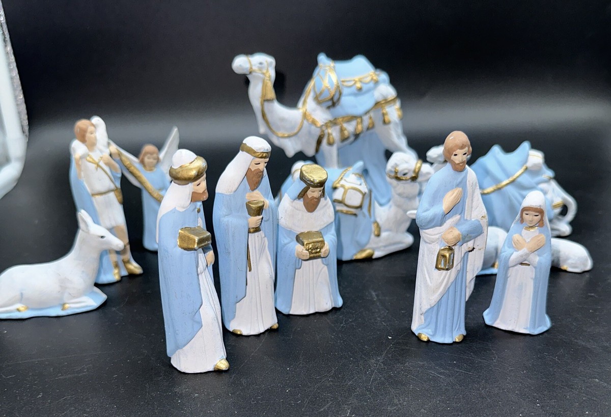 White Nativity Scene Large Outdoor Nativity Set Joseph's Studio