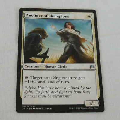 Anointer of Champions MTG 2015 White Creature Human Cleric 003/272 ...