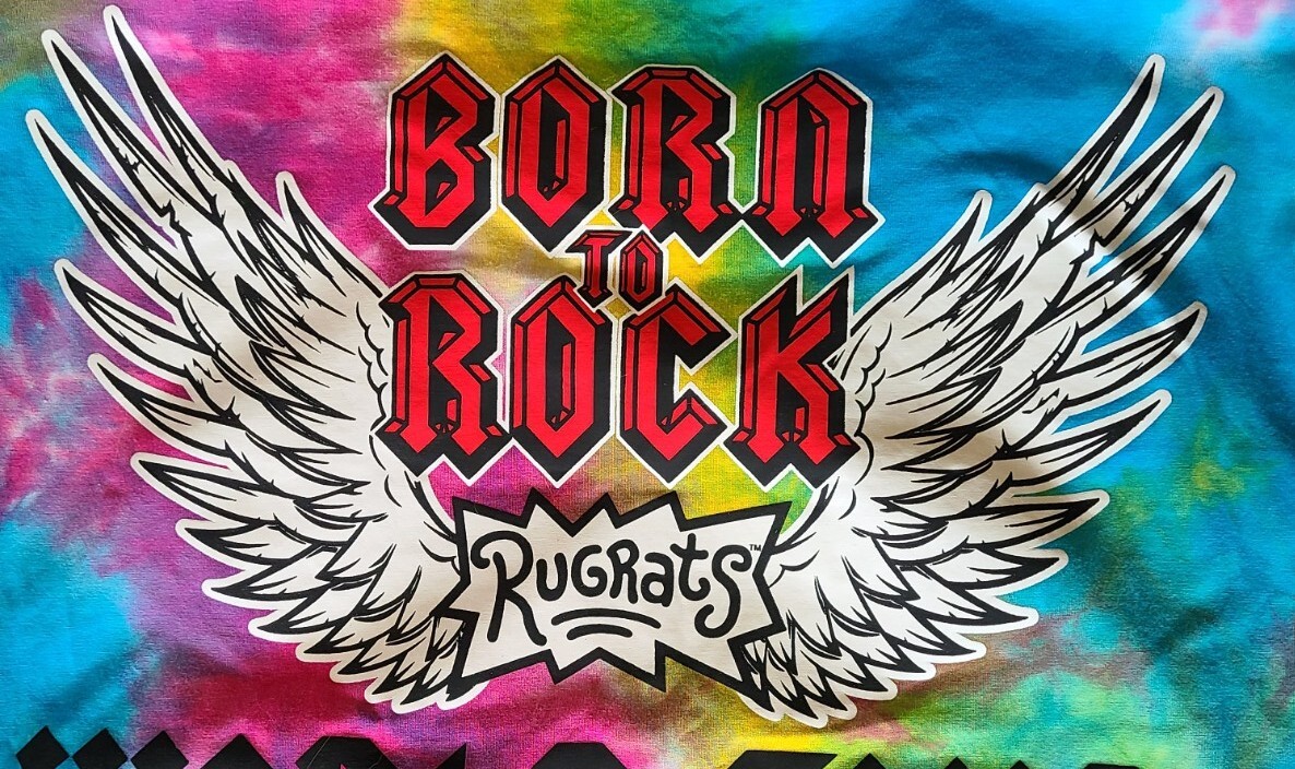 Rugrats Nickelodeon Born To Rock World Tour Tie Dye … - Gem