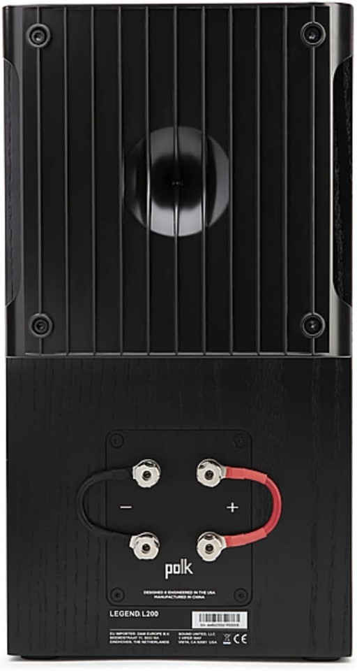 Polk Audio Legend L100 Bookshelf Speakers -Black (Pair) **Open Box** | eBay