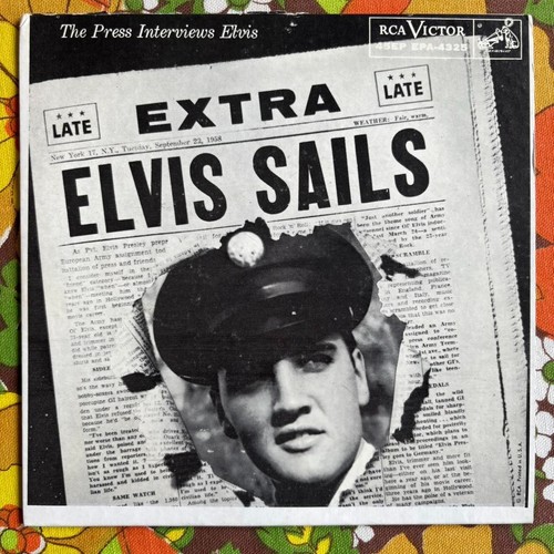 Elvis Presley Elvis Sails 7" 45 RPM Vinyl Record Interview 70s RE VG | eBay