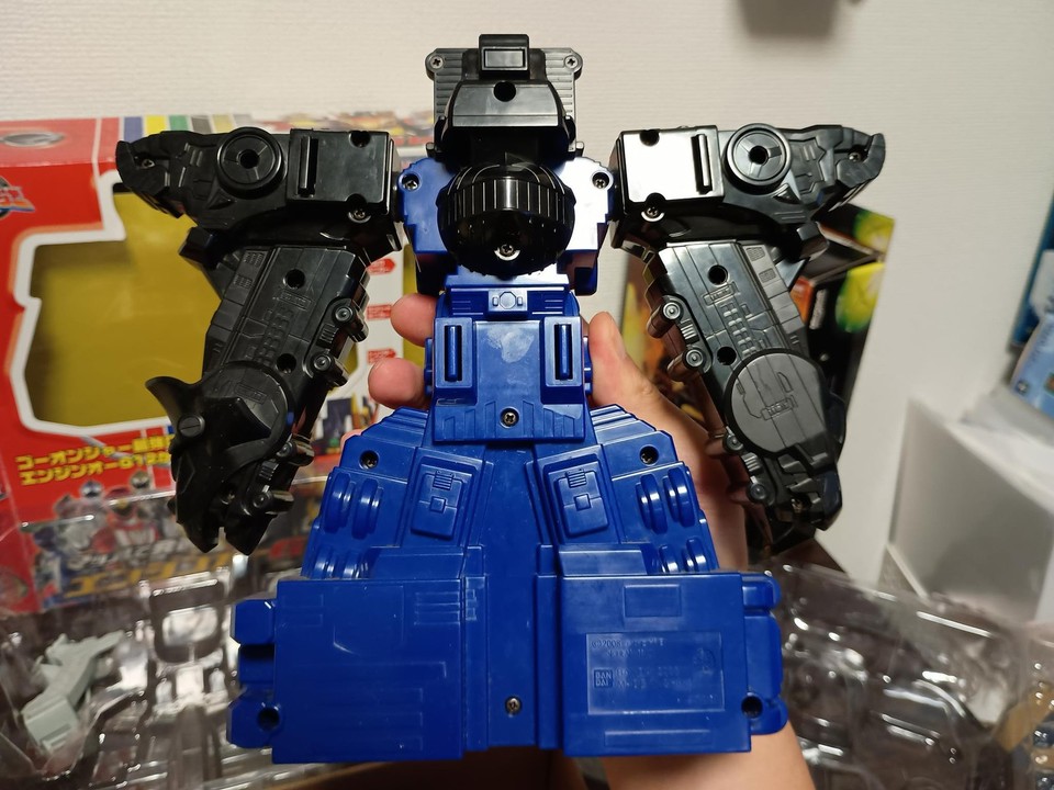 2008 Bandai Power Ranger RPM Go-Onger Engine-Oh G12 DX Robot Set Japan ...