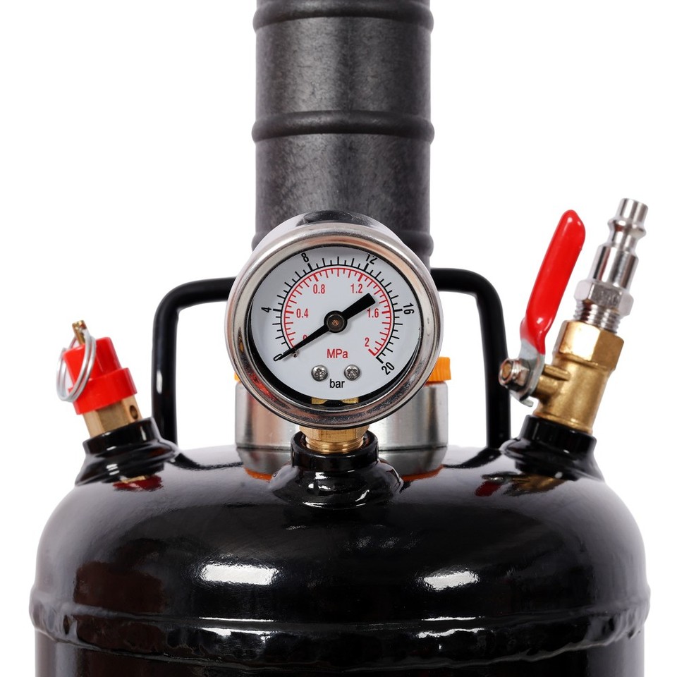 12L/3.2 Gallon Tire Bead Seater Portable Tir Inflator Tool Air Tire ...