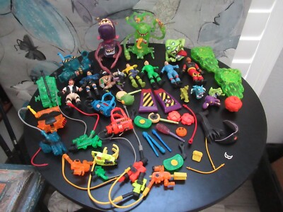 Lot Vintage Ghostbusters Figures Plus Ghosts Accessories Monsters ...