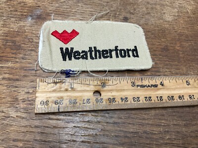Weatherford Gas And Oil ? Vintage Patch | eBay
