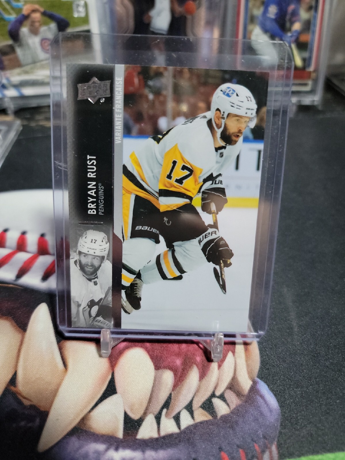 Bryan Rust Penguins 2022 Upper Deck Series 2 French Back Variation | eBay