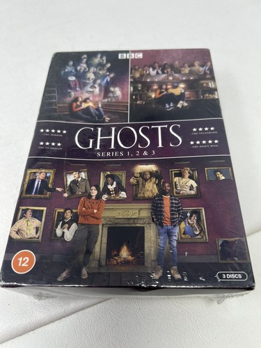 Ghosts: Series 1-3 [12] DVD Box Set SEALED - SLEEVE DAMAGED (REGION 2 ...