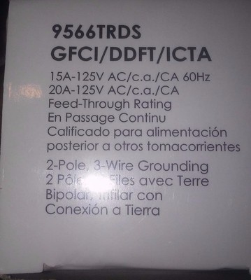 Aspire Design System Tamper Resistance GFCI/DDFT/ICTA 9566TRDS | eBay