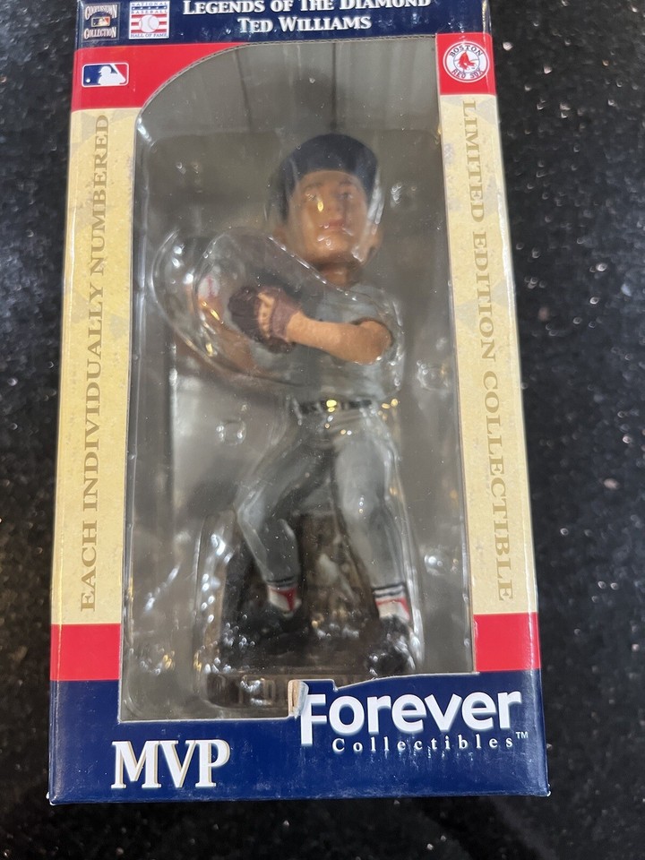 Boston Red Sox Ted Williams 1946 MLB MVP rare Bobblehead Forever ...