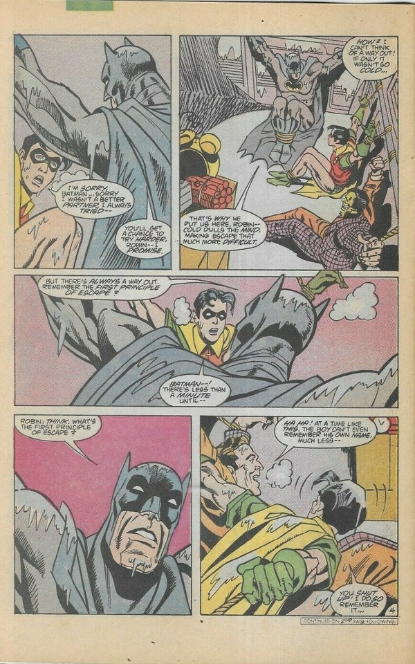 Batman Detective Comics 581 Copper Age First Print 1987 Barr Baikie ...