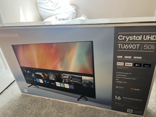 SAMSUNG 50" Class TU690T Crystal UHD 4K Smart TV powered by Tizen ...