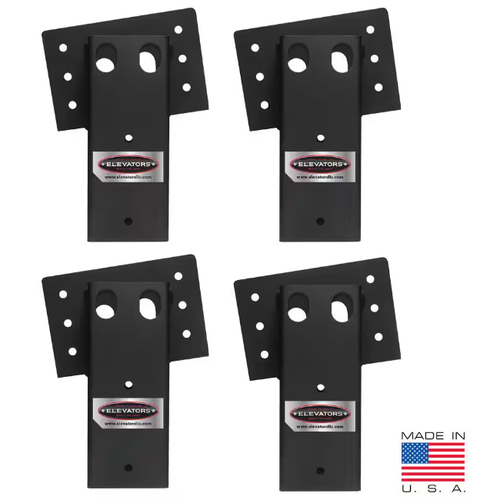 4-Pack Dual Angle Elevator Brackets 4x4 Deer Stand Hunting Blind Tower ...