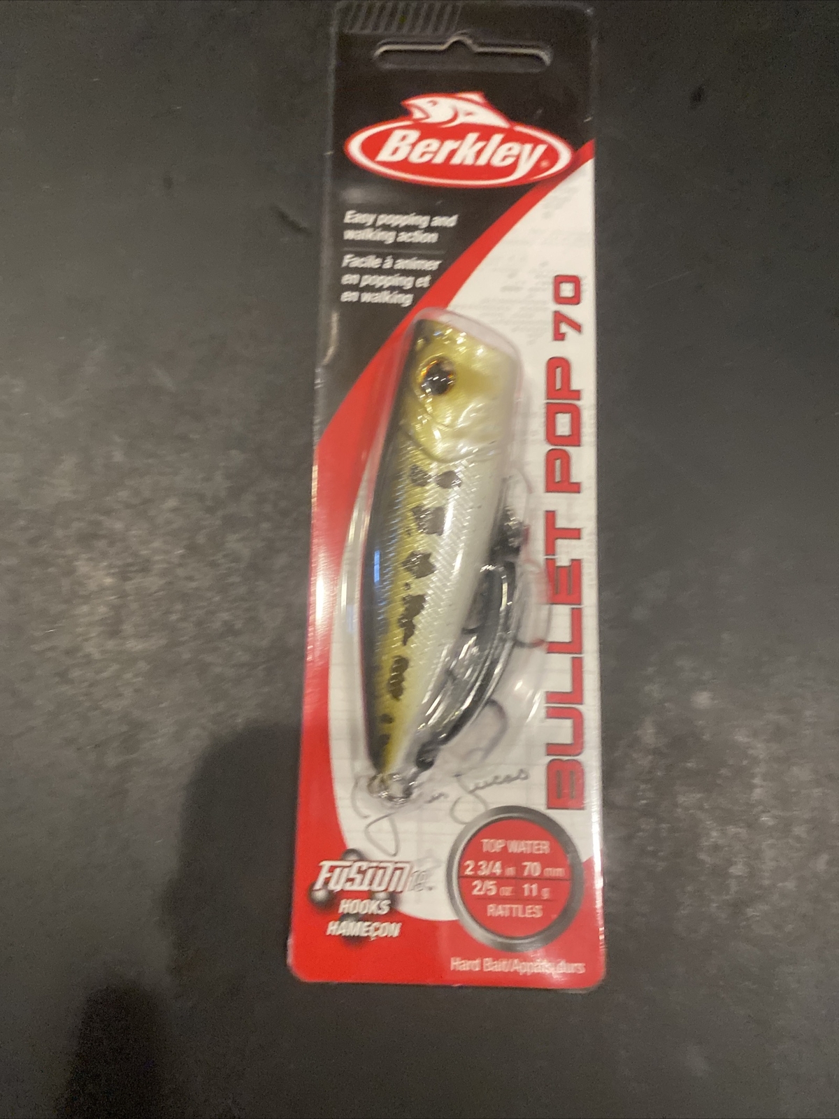 Berkley Bullet Pop 70 2 3/4” 2/5oz Baby Bass | eBay