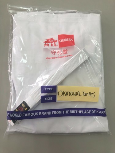 Shureido K-10 Karate Gi Uniform set Made in Japan Okinawa official ...