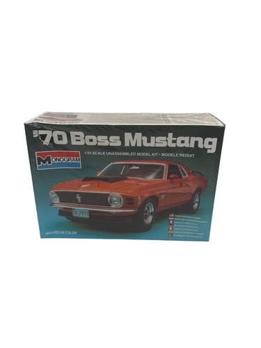 70 Boss Mustang 1/24 Scale Model Kit By Monogram | eBay