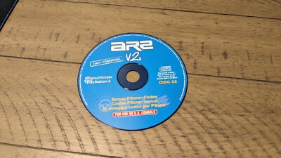 Action Replay 2 aR2 V2 PS2 Sony Playstation 2 disc 2 Bonus Codes | eBay