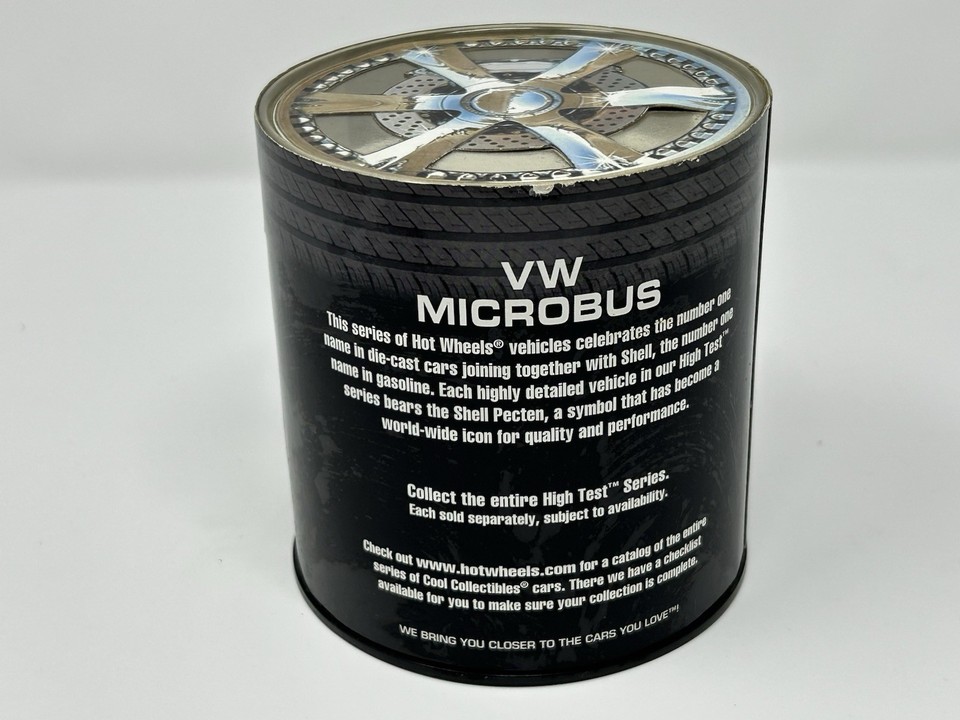 Hot Wheels Oil Can Showcase VW Microbus High Test Series 2 of 4 Shell ...