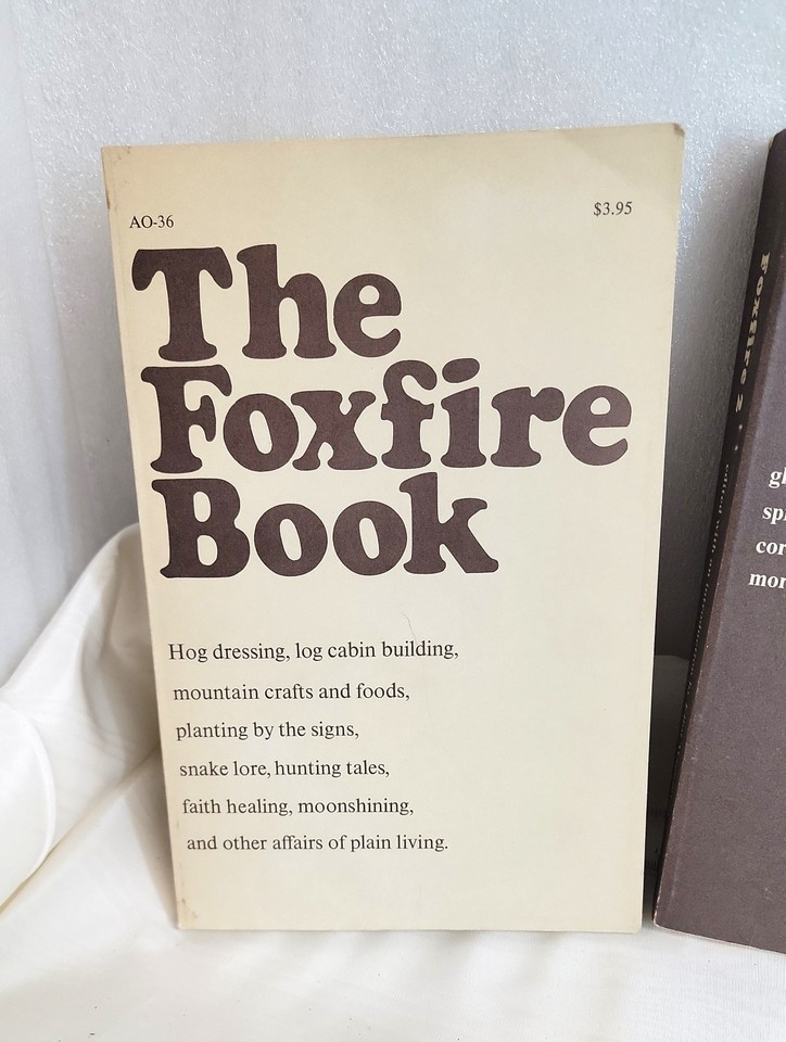 Foxfire Book 1 & Book 2 and Book 3 SOFTCOVER - Great Set | eBay