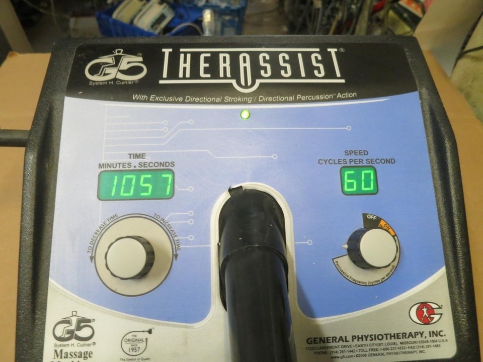 G5 Vibramatic THERASSIST Percussion Drainage Therapy Massager | eBay