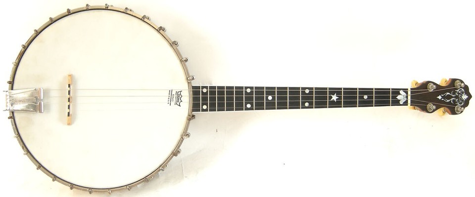 1925 Vega Tu-Ba-Phone Style M 4-String Tenor Banjo with Original Case ...