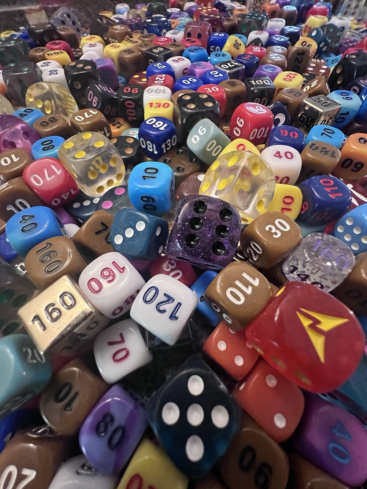 MASSIVE LOT of Pokémon Dice And Damage Counter Dice From Dozens Of Sets ...