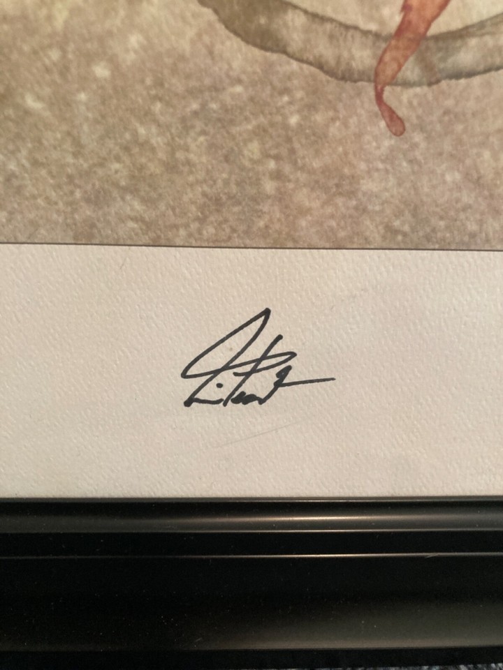 RUSH Snakes & Arrows Tour Lithograph Signed by ALL 3 Members, Low #162/ ...