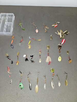 Old Vintage Fishing Lot W/ Mepps Musky Killer Muskie Pike +more ! Bin1d ...