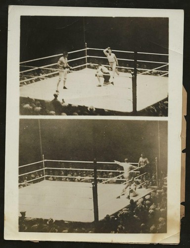 1927 Type 1 Original Jack DEMPSEY vs Gene TUNNEY LONG COUNT Boxing ...