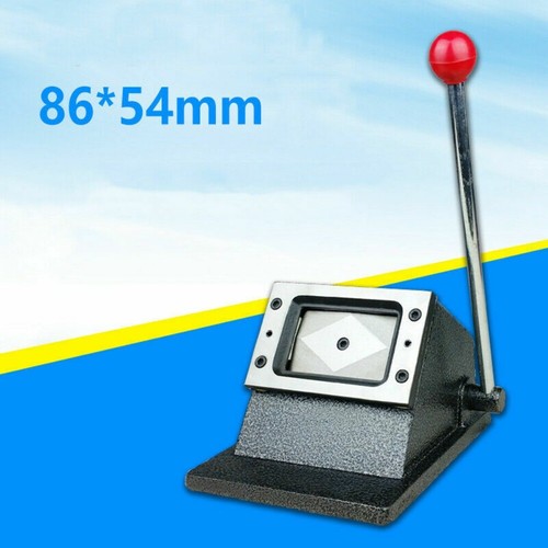 Heavy Duty ID Card PVC Credit Card VIP Card Die Cutter Round Corner 86× ...