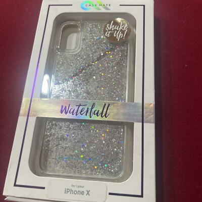 Case-Mate Waterfall Series Liquid Glitter Case iPhone 8/iPhone X/XS ...