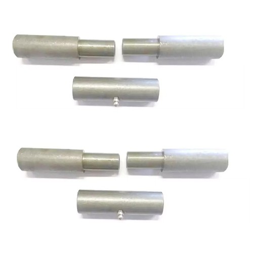 10" Weld-On Greaseable Steel Ramp Hinges - Heavy Duty Trailer Door (2 ...