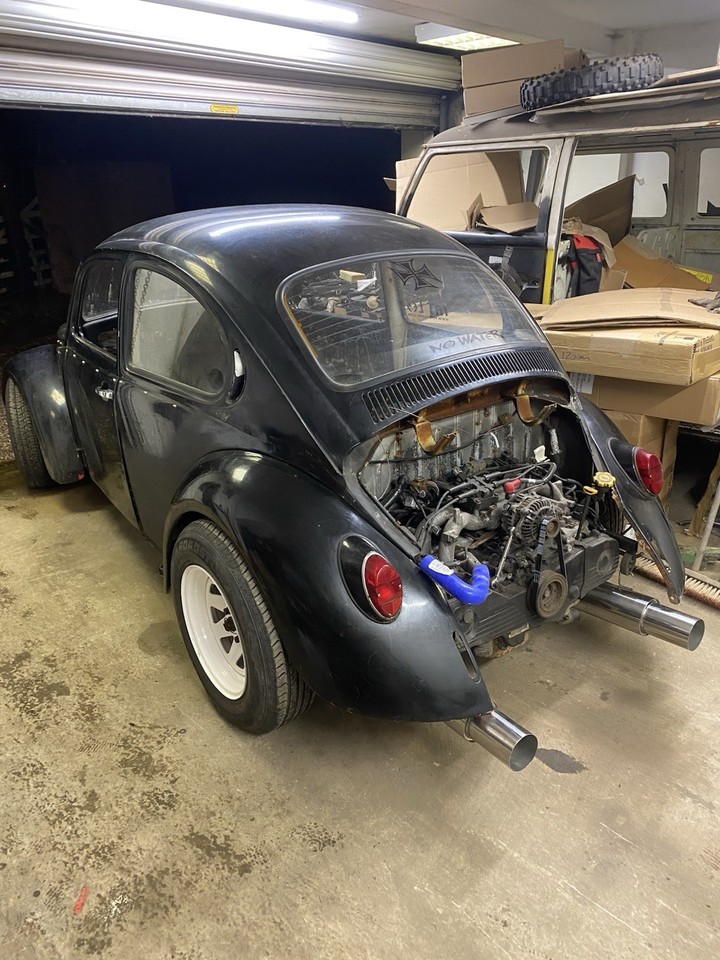 1972 Vw Beetle Flat Screen Subaru Engine | eBay UK
